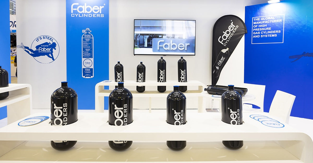 Faber Steel Diving Cylinders | High-Quality Scuba Tanks | Simple Dive ...